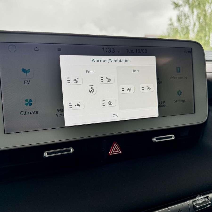 Grey Hyundai Ioniq 5 2022 in Vilnius, with an engine capacity of 0.00 L and mileage of 86 thousand km for 31490 €, photo 20 on AUTOMOTO.COM.LV