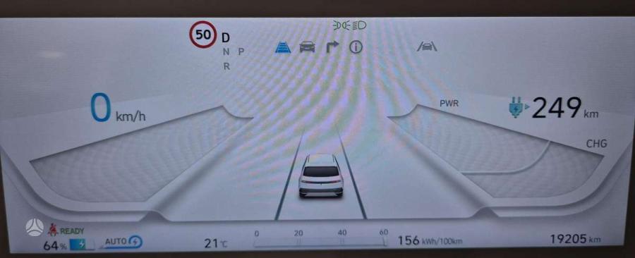 Pelēks Hyundai Ioniq 5 2022 Šauļi, ar dzinēja tilpumu 0.00 L un nobraukumu 19 tūkst. km par 29900 €, foto 24 vietnē AUTOMOTO.COM.LV