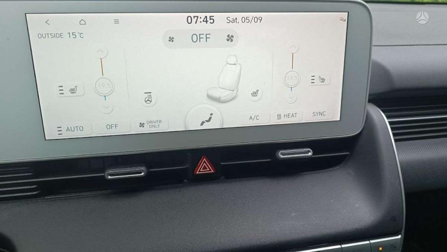 Серый Хендай Ioniq 5 2022 в Каунас, объемом двигателя 0.00 л и пробегом 73 тыс. км за 23400 €, фото 9 на AUTOMOTO.COM.LV