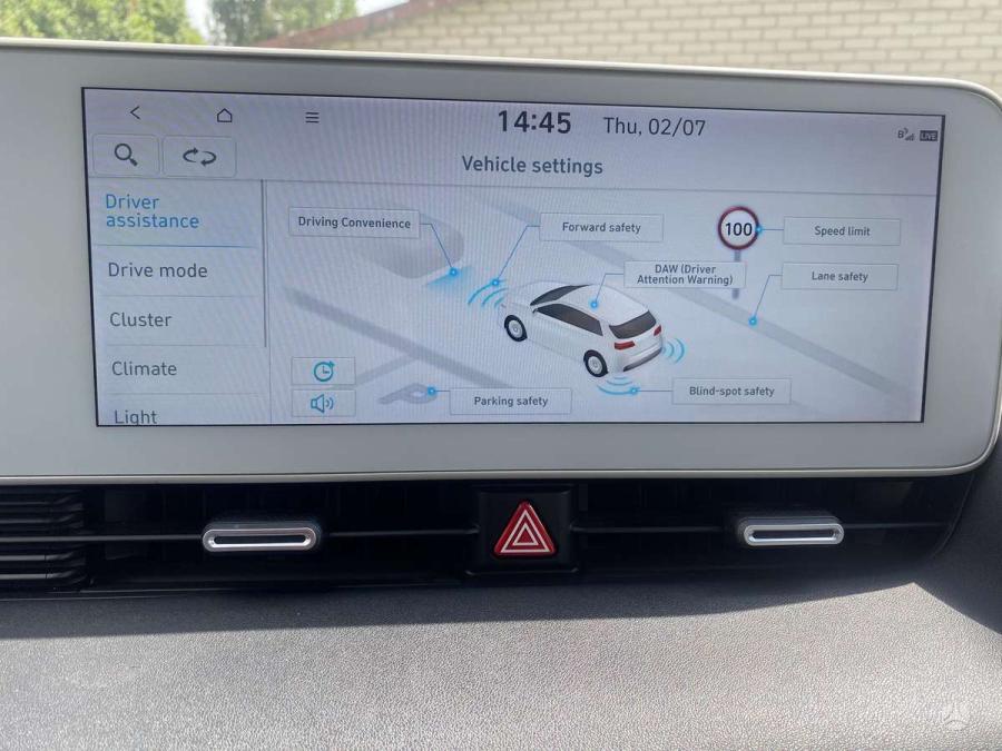 Серый Хендай Ioniq 5 2023 в Каунас, объемом двигателя 0.00 л и пробегом 60 тыс. км за 22900 €, фото 17 на AUTOMOTO.COM.LV