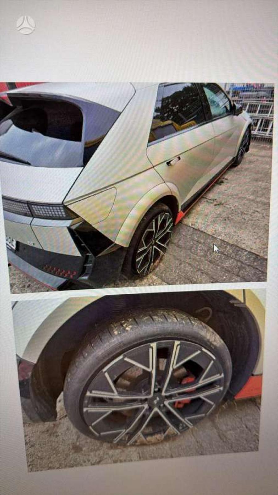 Pelēks Hyundai Ioniq 5 2025 Marijampole, ar dzinēja tilpumu 0.00 L un nobraukumu 8 tūkst. km par 21000 €, foto 22 vietnē AUTOMOTO.COM.LV