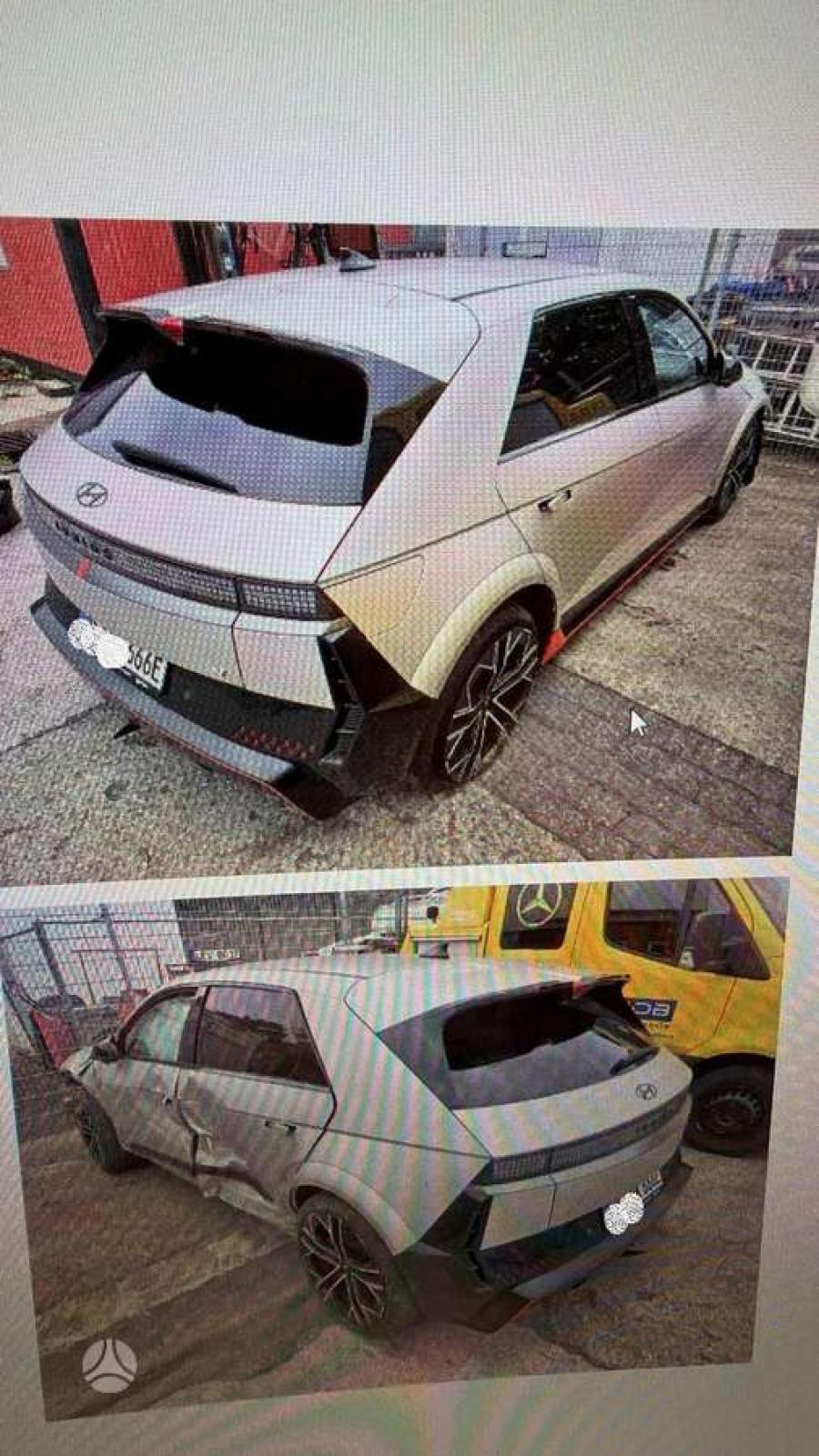 Pelēks Hyundai Ioniq 5 2025 Marijampole, ar dzinēja tilpumu 0.00 L un nobraukumu 8 tūkst. km par 21000 €, foto 27 vietnē AUTOMOTO.COM.LV