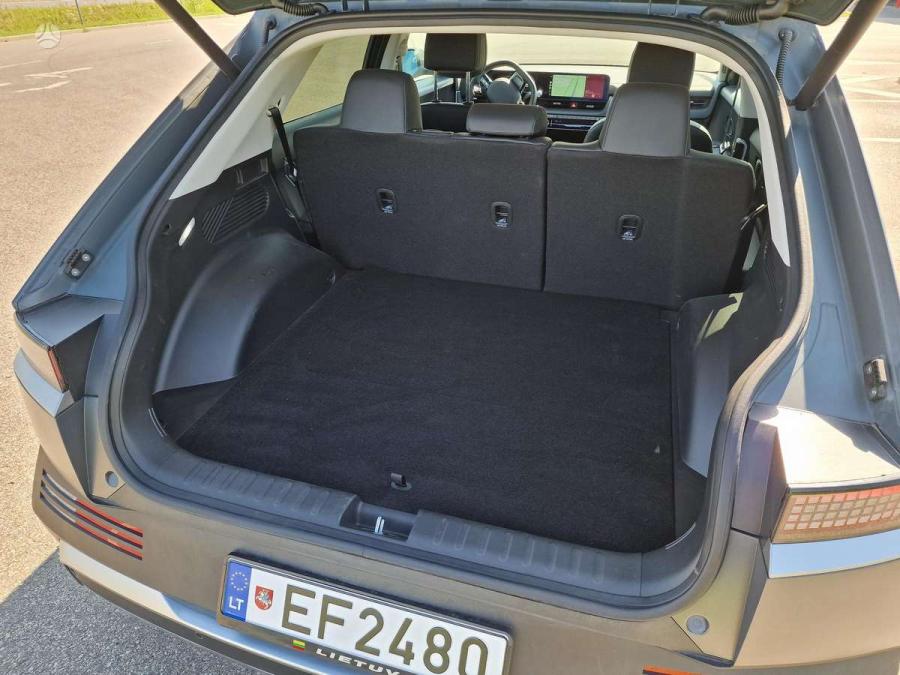 Grey Hyundai Ioniq 5 2025 in Trakai, with an engine capacity of 0.00 L and mileage of 4 thousand km for 35000 €, photo 11 on AUTOMOTO.COM.LV