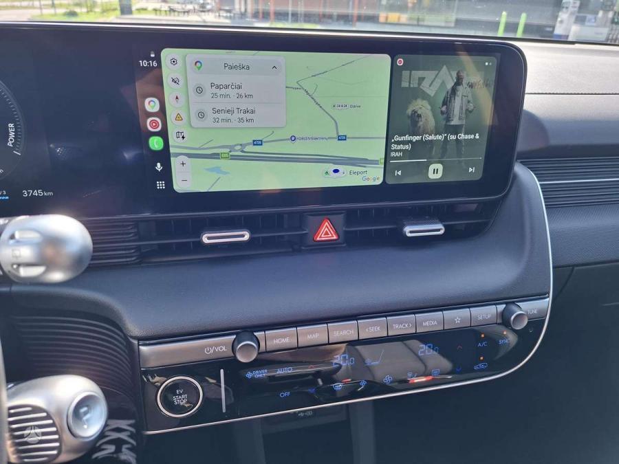 Grey Hyundai Ioniq 5 2025 in Trakai, with an engine capacity of 0.00 L and mileage of 4 thousand km for 35000 €, photo 14 on AUTOMOTO.COM.LV