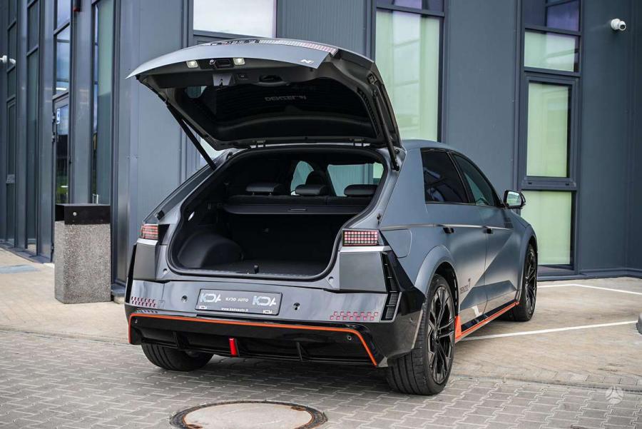 Grey Hyundai Ioniq 5 2025 in Kaunas, with an engine capacity of 0.00 L and mileage of 1 thousand km for 51950 €, photo 15 on AUTOMOTO.COM.LV