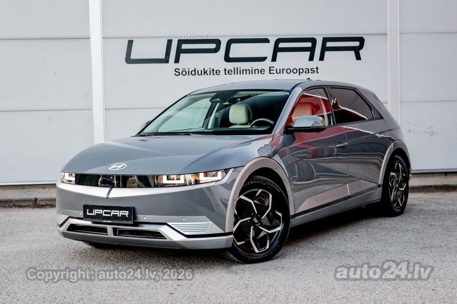 Pelēks Hyundai Ioniq 5 2021 Pērnava, ar dzinēja tilpumu 0.00 L un nobraukumu 37 tūkst. km par 33900 €, foto 1 vietnē AUTOMOTO.COM.LV