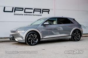 Pelēks Hyundai Ioniq 5 2021 Pērnava, ar dzinēja tilpumu 0.00 L un nobraukumu 37 tūkst. km par 33900 €, foto 4 vietnē AUTOMOTO.COM.LV