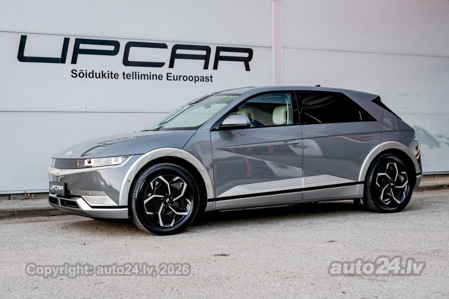 Pelēks Hyundai Ioniq 5 2021 Pērnava, ar dzinēja tilpumu 0.00 L un nobraukumu 37 tūkst. km par 33900 €, foto 4 vietnē AUTOMOTO.COM.LV
