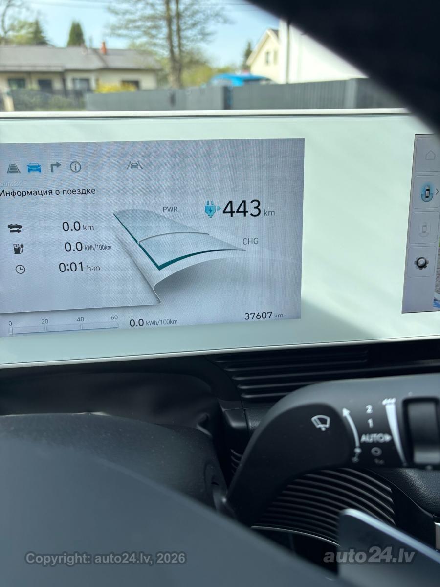 Grey Hyundai Ioniq 5 2022 in Tallinn, with an engine capacity of 0.00 L and mileage of 37 thousand km for 30900 €, photo 28 on AUTOMOTO.COM.LV