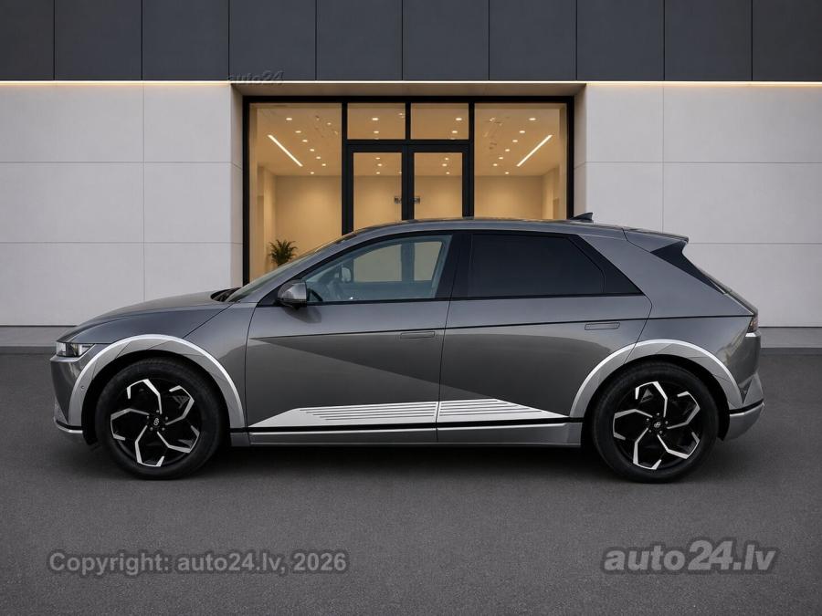 Grey Hyundai Ioniq 5 2022 in Tallinn, with an engine capacity of 0.00 L and mileage of 85 thousand km for 32900 €, photo 1 on AUTOMOTO.COM.LV