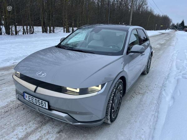 Grey Hyundai Ioniq 5 2023 in Kaunas, with an engine capacity of 0.00 L and mileage of 23 thousand km for 24700 €, photo 1 on AUTOMOTO.COM.LV