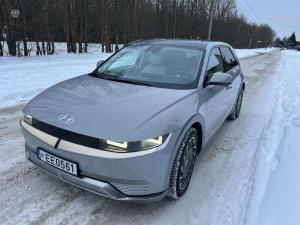 Grey Hyundai Ioniq 5 2023 in Kaunas, with an engine capacity of 0.00 L and mileage of 23 thousand km for 24700 €, photo  on AUTOMOTO.COM.LV