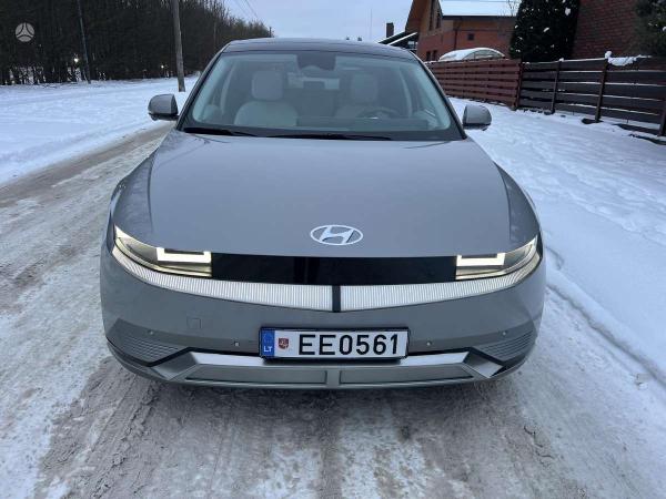 Grey Hyundai Ioniq 5 2023 in Kaunas, with an engine capacity of 0.00 L and mileage of 23 thousand km for 24700 €, photo 2 on AUTOMOTO.COM.LV