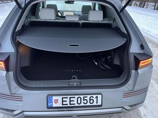 Grey Hyundai Ioniq 5 2023 in Kaunas, with an engine capacity of 0.00 L and mileage of 23 thousand km for 24700 €, photo 10 on AUTOMOTO.COM.LV