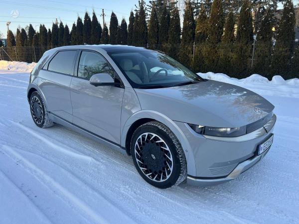Grey Hyundai Ioniq 5 2023 in Kaunas, with an engine capacity of 0.00 L and mileage of 23 thousand km for 22900 €, photo 1 on AUTOMOTO.COM.LV