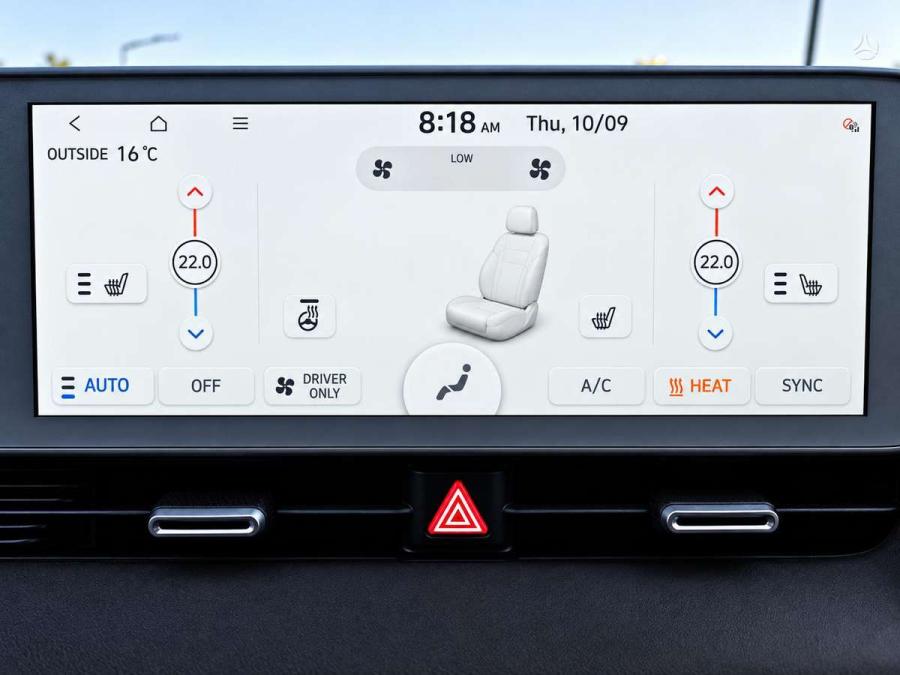 Grey Hyundai Ioniq 5 2023 in Vilnius, with an engine capacity of 0.00 L and mileage of 62 thousand km for 28550 €, photo 15 on AUTOMOTO.COM.LV