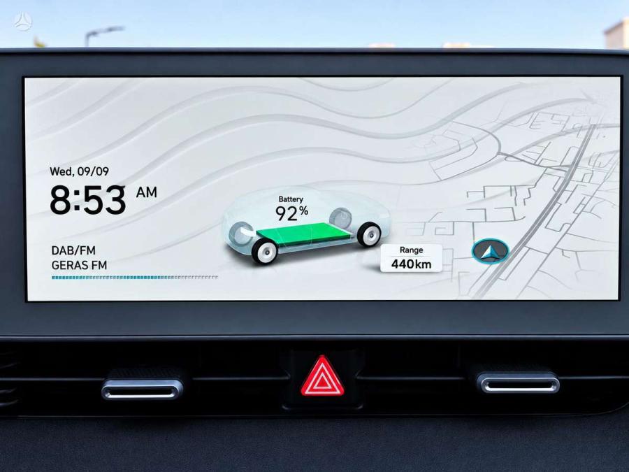 Grey Hyundai Ioniq 5 2023 in Vilnius, with an engine capacity of 0.00 L and mileage of 62 thousand km for 28550 €, photo 17 on AUTOMOTO.COM.LV