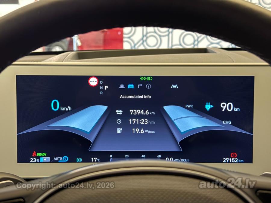 Pelēks Hyundai Ioniq 5 2025 Tallina, ar dzinēja tilpumu 0.00 L un nobraukumu 31 tūkst. km par 42900 €, foto 14 vietnē AUTOMOTO.COM.LV