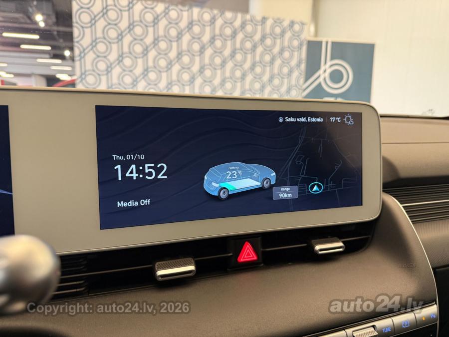 Pelēks Hyundai Ioniq 5 2025 Tallina, ar dzinēja tilpumu 0.00 L un nobraukumu 31 tūkst. km par 42900 €, foto 16 vietnē AUTOMOTO.COM.LV