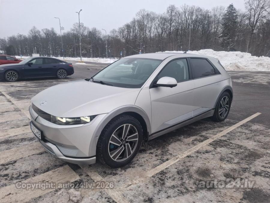 Grey Hyundai Ioniq 5 2022 in Johvi, with an engine capacity of 0.00 L and mileage of 49 thousand km for 38000 €, photo 1 on AUTOMOTO.COM.LV