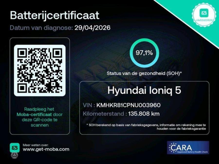 Hyundai Ioniq 5 2021 Viļņa, ar dzinēja tilpumu 0.00 L un nobraukumu 136 tūkst. km par 27900 €, foto 25 vietnē AUTOMOTO.COM.LV