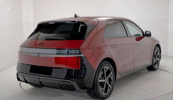 Red Hyundai Ioniq 5 2025 in Vilnius, with an engine capacity of 0.00 L and mileage of 24 thousand km for 44950 €, photo 3 on AUTOMOTO.COM.LV