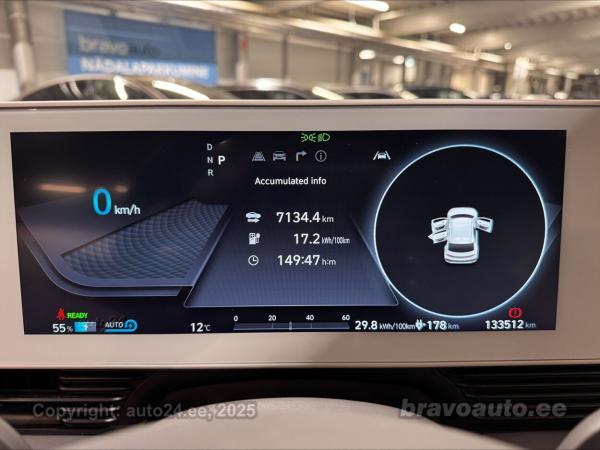 Hyundai Ioniq 5 2022 Tallina, ar dzinēja tilpumu 0.00 L un nobraukumu 133 tūkst. km par 27900 €, foto 11 vietnē AUTOMOTO.COM.LV