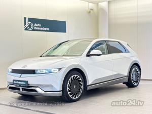 Balts Hyundai Ioniq 5 2023 Tallina, ar dzinēja tilpumu 0.00 L un nobraukumu 43 tūkst. km par 37900 €, foto  vietnē AUTOMOTO.COM.LV