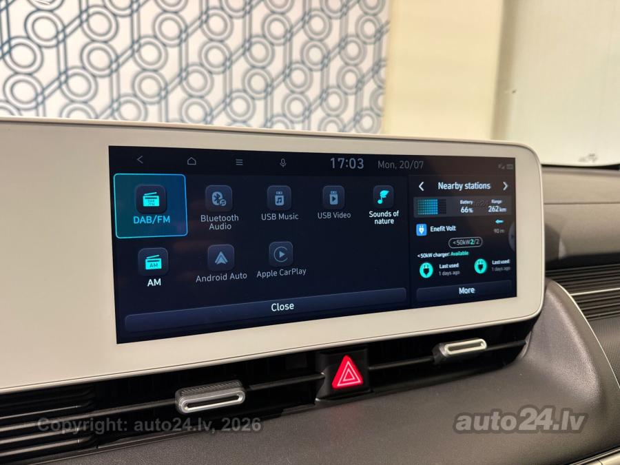 Balts Hyundai Ioniq 5 2023 Tallina, ar dzinēja tilpumu 0.00 L un nobraukumu 43 tūkst. km par 37900 €, foto 21 vietnē AUTOMOTO.COM.LV