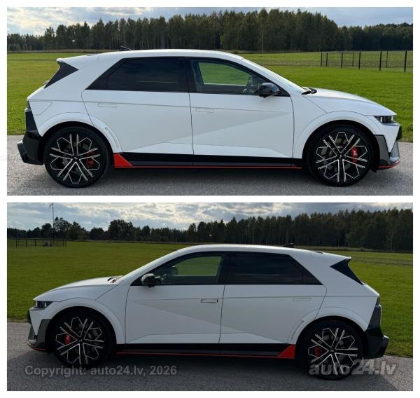 Hyundai Ioniq 5 2025 in Tartu on AUTOMOTO.COM.LV White Hyundai Ioniq 5 2025 in Tartu, with an engine capacity of 0.00 L and mileage of 20 thousand km for 52500 €, photo 10 on AUTOMOTO.COM.LV
