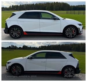 White Hyundai Ioniq 5 2025 in Tartu, with an engine capacity of 0.00 L and mileage of 20 thousand km for 52500 €, photo 10 on AUTOMOTO.COM.LV
