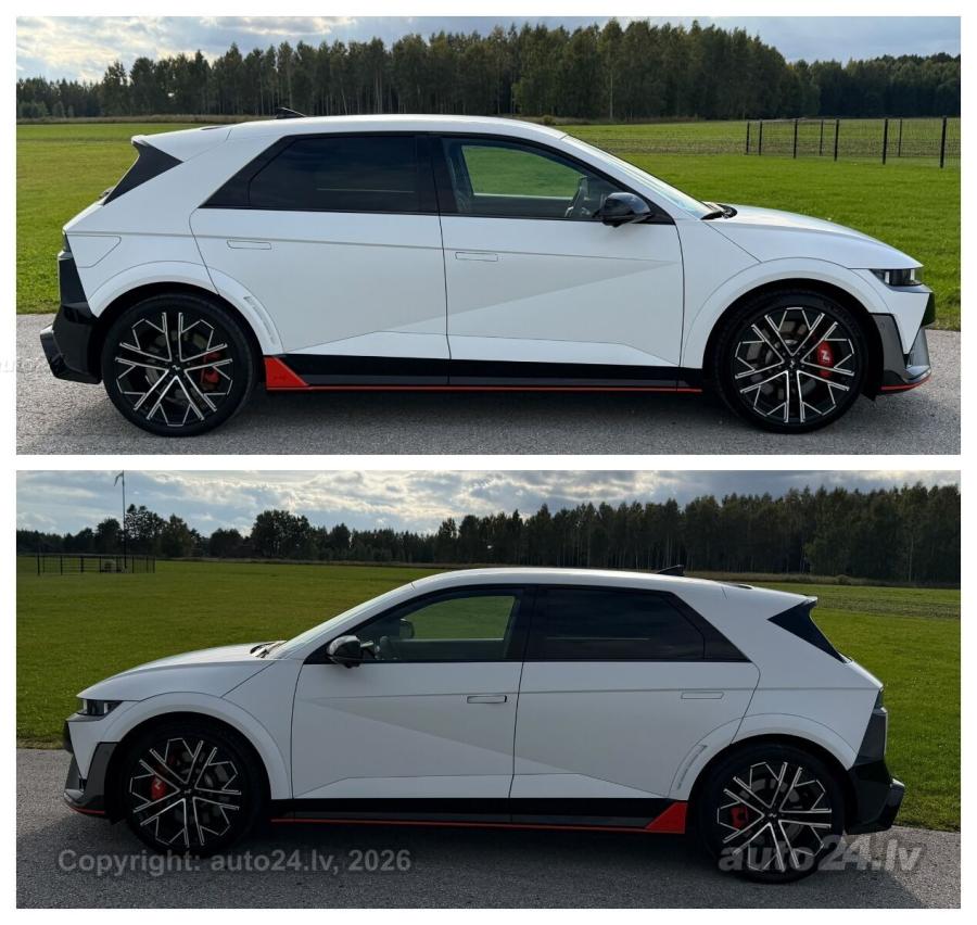 White Hyundai Ioniq 5 2025 in Tartu, with an engine capacity of 0.00 L and mileage of 20 thousand km for 52500 €, photo 10 on AUTOMOTO.COM.LV