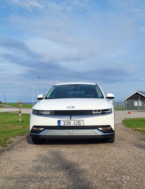 White Hyundai Ioniq 5 2024 in Tallinn, with an engine capacity of 0.00 L and mileage of 27 thousand km for 37000 €, photo 6 on AUTOMOTO.COM.LV
