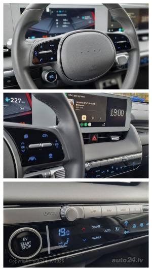 White Hyundai Ioniq 5 2024 in Tallinn, with an engine capacity of 0.00 L and mileage of 27 thousand km for 37000 €, photo 24 on AUTOMOTO.COM.LV