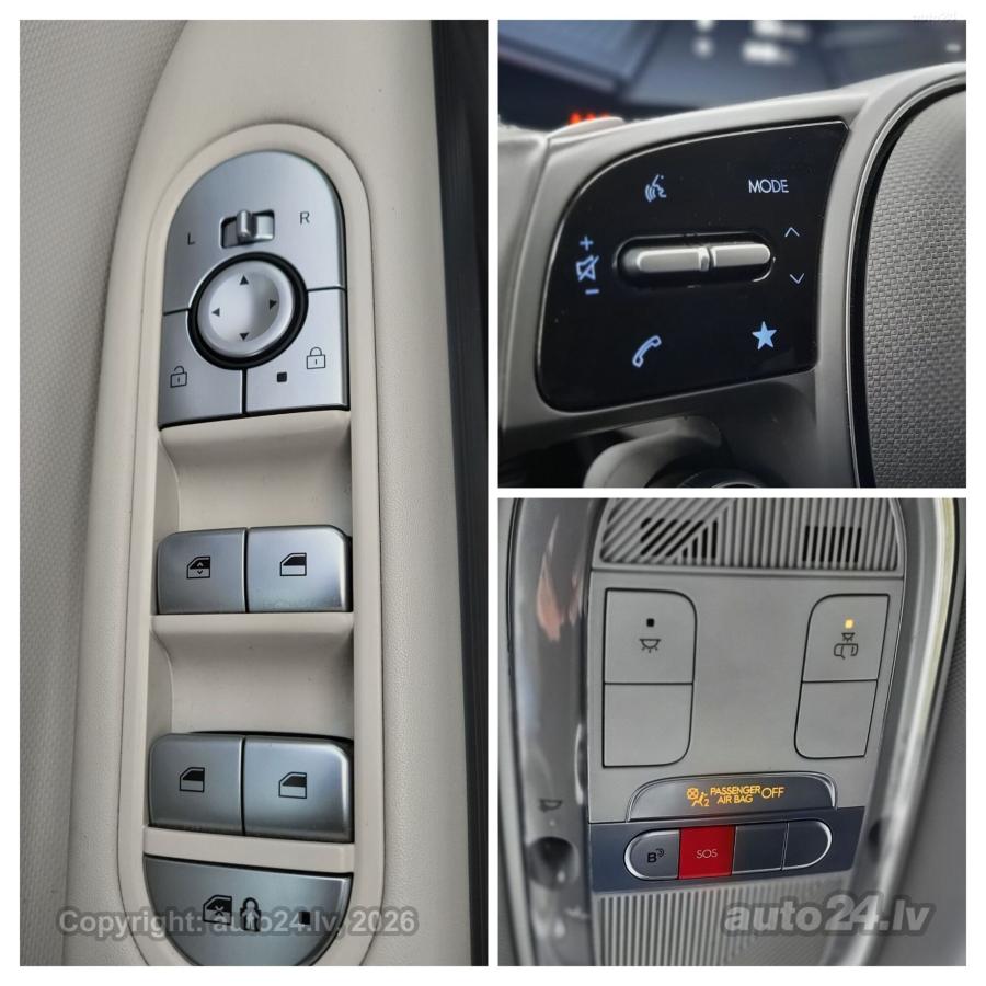 White Hyundai Ioniq 5 2024 in Tallinn, with an engine capacity of 0.00 L and mileage of 27 thousand km for 37000 €, photo 26 on AUTOMOTO.COM.LV