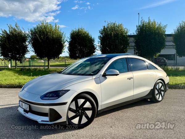 Smilšu krāsa Hyundai IONIQ 6 2024 Tartu, ar dzinēja tilpumu 0.00 L un nobraukumu 27 tūkst. km par 36500 €, foto 5 vietnē AUTOMOTO.COM.LV
