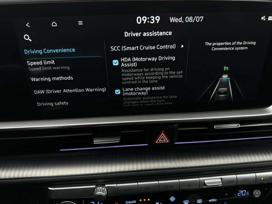 Черный Хендай IONIQ 6 2023 в Вильнюс, объемом двигателя 0.00 л и пробегом 61 тыс. км за 29950 €, фото 13 на AUTOMOTO.COM.LV