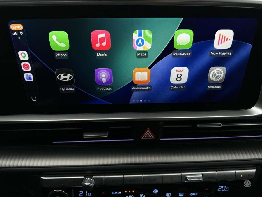 Черный Хендай IONIQ 6 2023 в Вильнюс, объемом двигателя 0.00 л и пробегом 61 тыс. км за 29950 €, фото 16 на AUTOMOTO.COM.LV