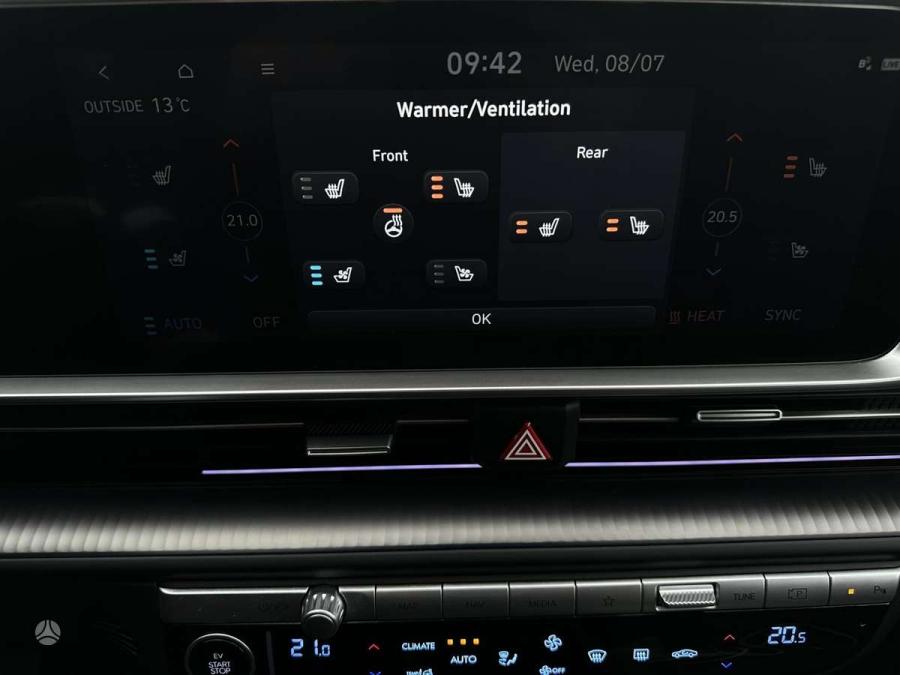 Черный Хендай IONIQ 6 2023 в Вильнюс, объемом двигателя 0.00 л и пробегом 61 тыс. км за 29950 €, фото 19 на AUTOMOTO.COM.LV