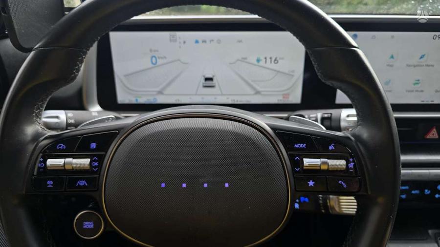Черный Хендай IONIQ 6 2023 в Клайпеда, объемом двигателя 0.00 л и пробегом 61 тыс. км за 28200 €, фото 6 на AUTOMOTO.COM.LV