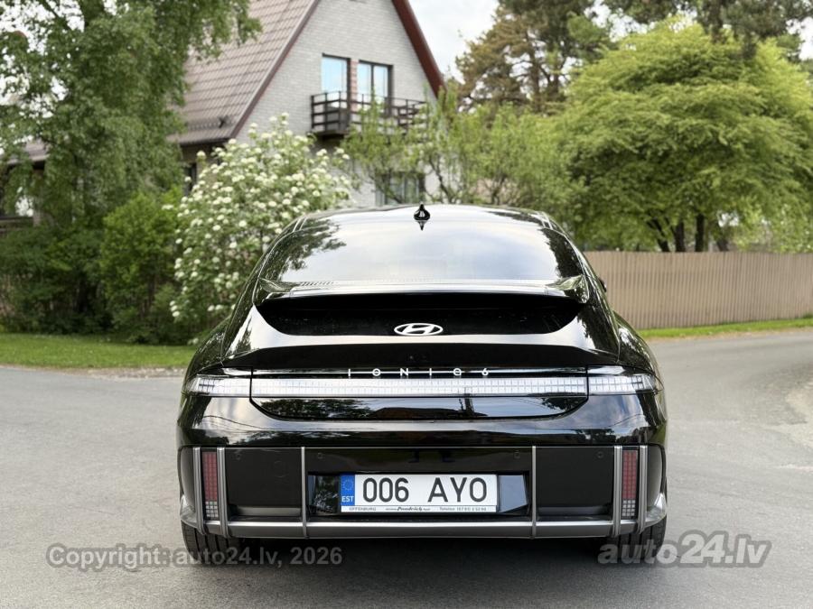 Черный Хендай IONIQ 6 2023 в Таллин, объемом двигателя 0.00 л и пробегом 24 тыс. км за 31900 €, фото 8 на AUTOMOTO.COM.LV