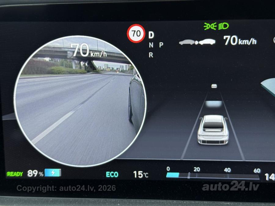 Черный Хендай IONIQ 6 2023 в Таллин, объемом двигателя 0.00 л и пробегом 24 тыс. км за 31900 €, фото 12 на AUTOMOTO.COM.LV