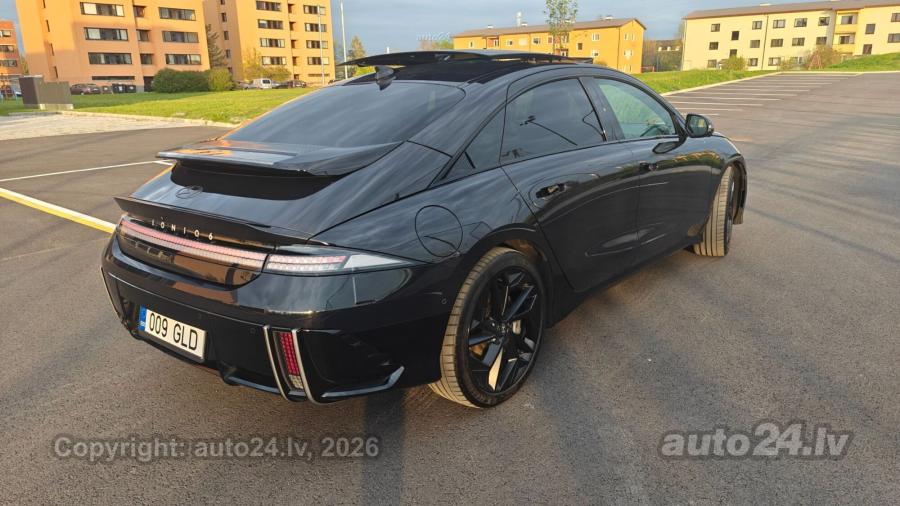 Синий Хендай IONIQ 6 2023 в Таллин, объемом двигателя 0.00 л и пробегом 25 тыс. км за 33900 €, фото 10 на AUTOMOTO.COM.LV