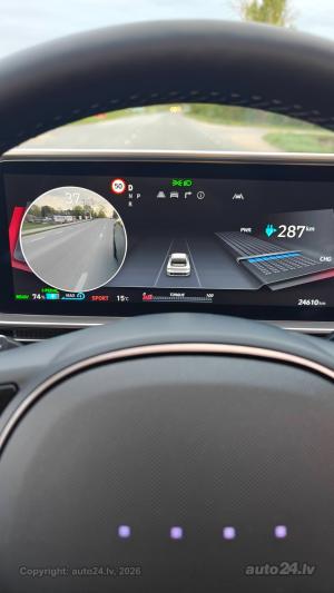 Синий Хендай IONIQ 6 2023 в Таллин, объемом двигателя 0.00 л и пробегом 25 тыс. км за 33900 €, фото 17 на AUTOMOTO.COM.LV