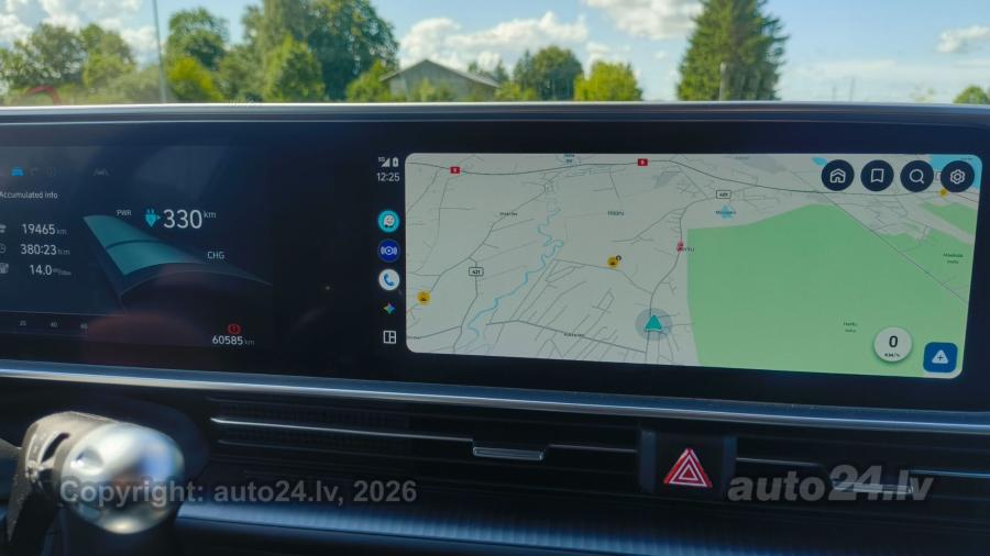 Blue Hyundai IONIQ 6 2023 in Tallinn, with an engine capacity of 0.00 L and mileage of 62 thousand km for 34999 €, photo 15 on AUTOMOTO.COM.LV