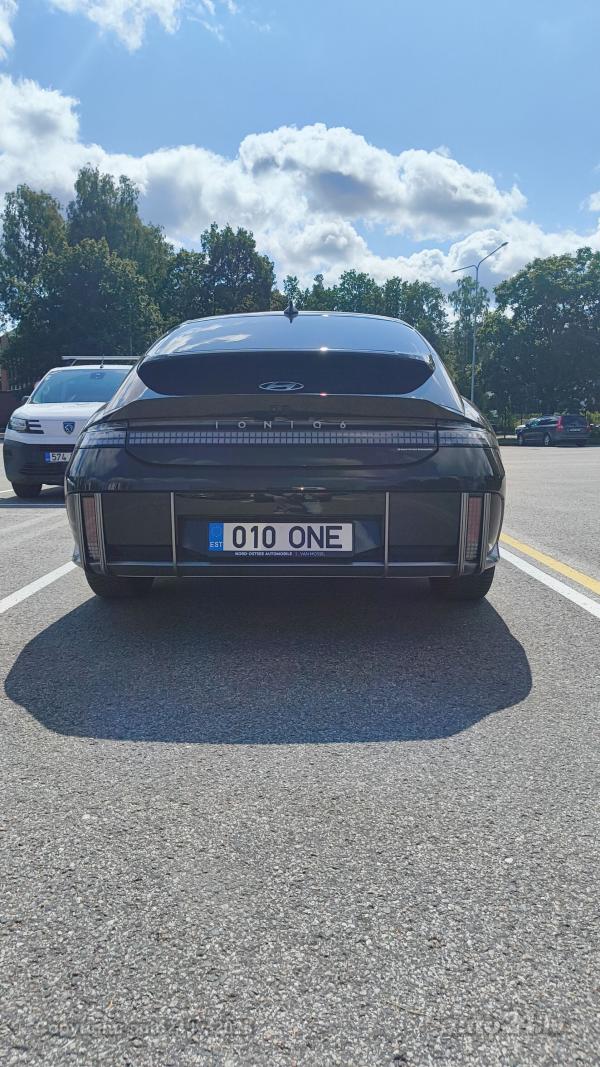 Синий Хендай IONIQ 6 2023 в Таллин, объемом двигателя 0.00 л и пробегом 62 тыс. км за 34999 €, фото 3 на AUTOMOTO.COM.LV