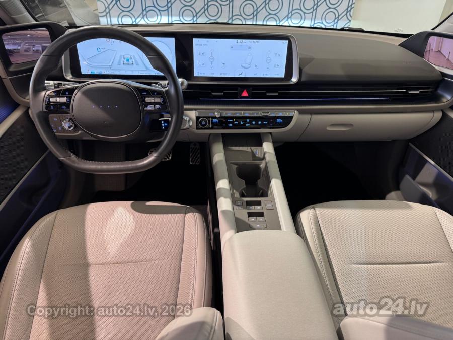 Zils Hyundai IONIQ 6 2024 Tallina, ar dzinēja tilpumu 0.00 L un nobraukumu 67 tūkst. km par 35900 €, foto 31 vietnē AUTOMOTO.COM.LV
