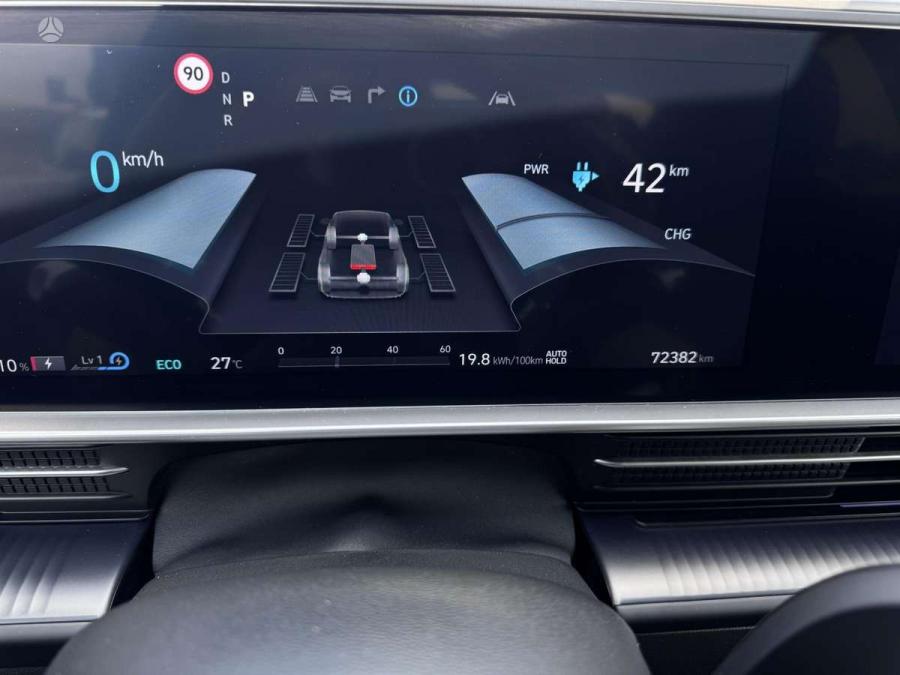 Серый Хендай IONIQ 6 2023 в Вильнюс, объемом двигателя 0.00 л и пробегом 72 тыс. км за 30950 €, фото 14 на AUTOMOTO.COM.LV