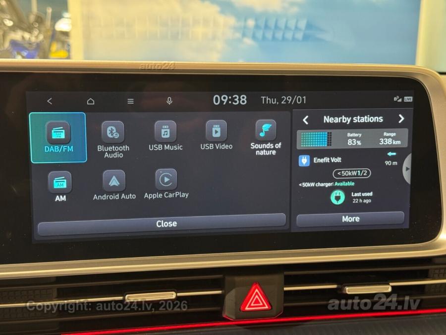 Grey Hyundai IONIQ 6 2024 in Tallinn, with an engine capacity of 0.00 L and mileage of 23 thousand km for 48900 €, photo 17 on AUTOMOTO.COM.LV