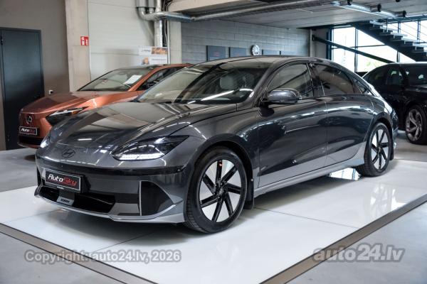 Grey Hyundai IONIQ 6 2024 in Tallinn, with an engine capacity of 0.00 L and mileage of 40 thousand km for 36500 €, photo 2 on AUTOMOTO.COM.LV